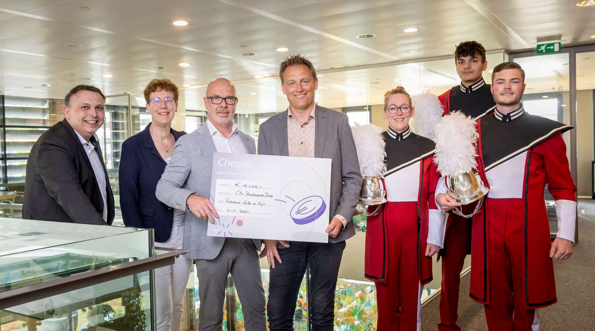 Irene Ede ontvangt € 10.000 van Rabo bank – Irene Ede